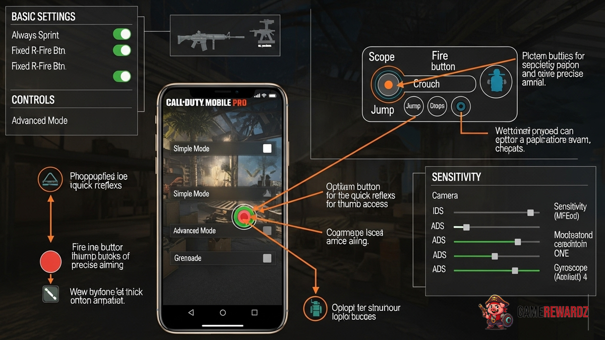 COD Mobile | Pro Settings and Layout Guide