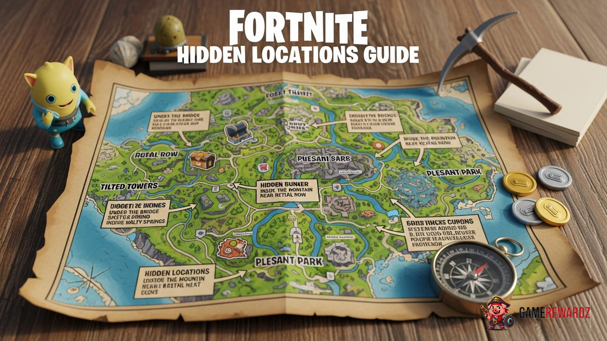 Fortnite Hidden Locations | Secrets Revealed!