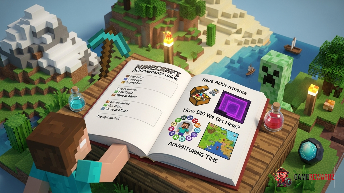 Unlock Rare Minecraft Achievements!