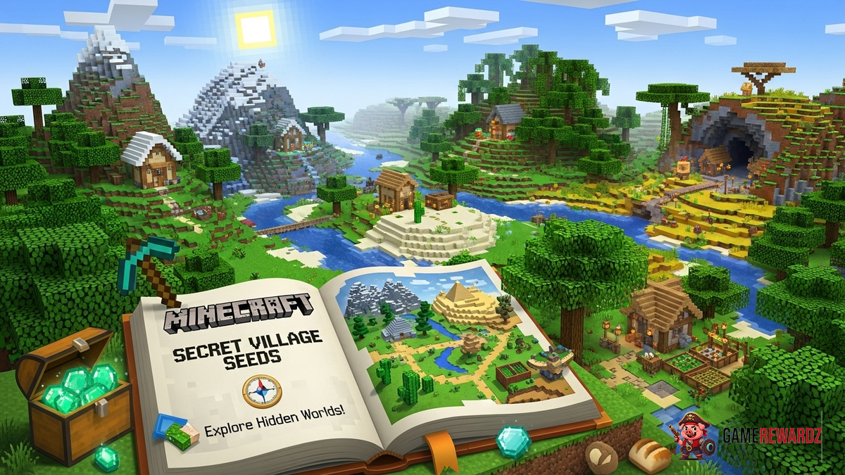 Minecraft | Secret Village Seeds - Explore!