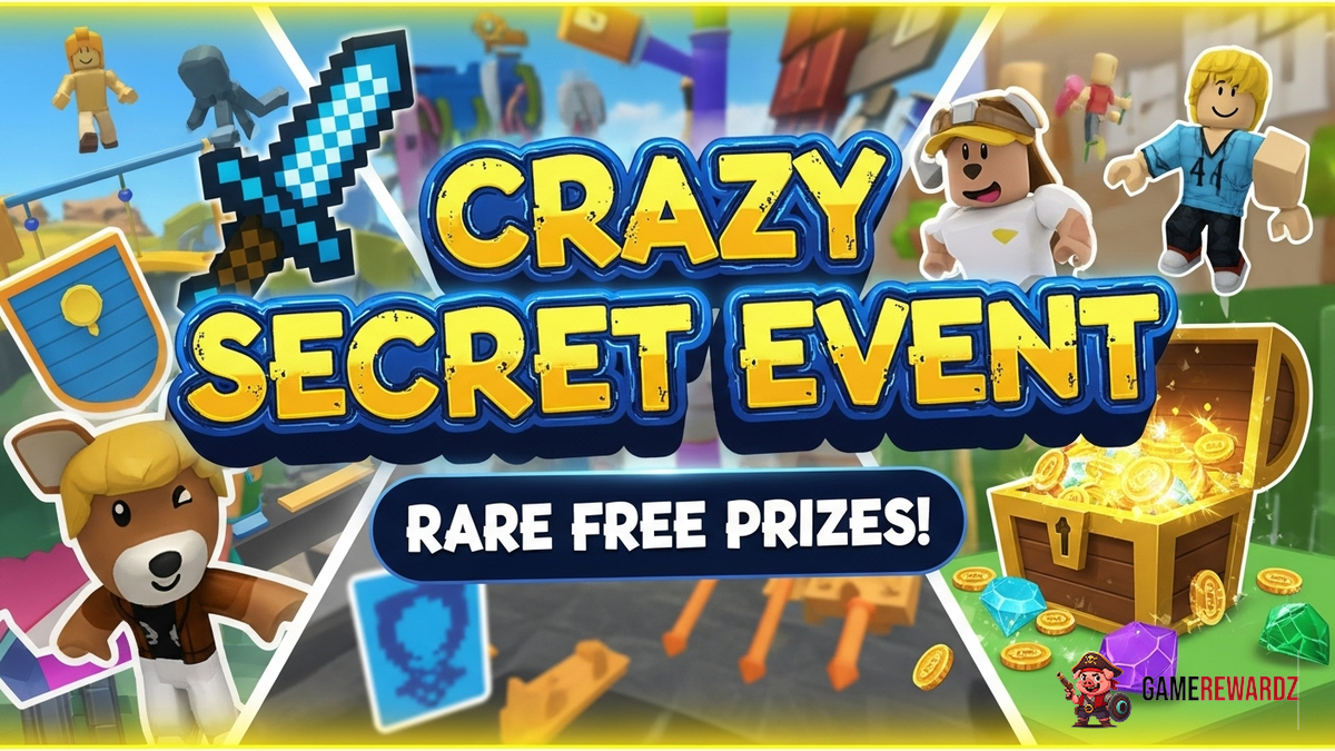 Roblox Crazy Secret Event | Free Prizes?!